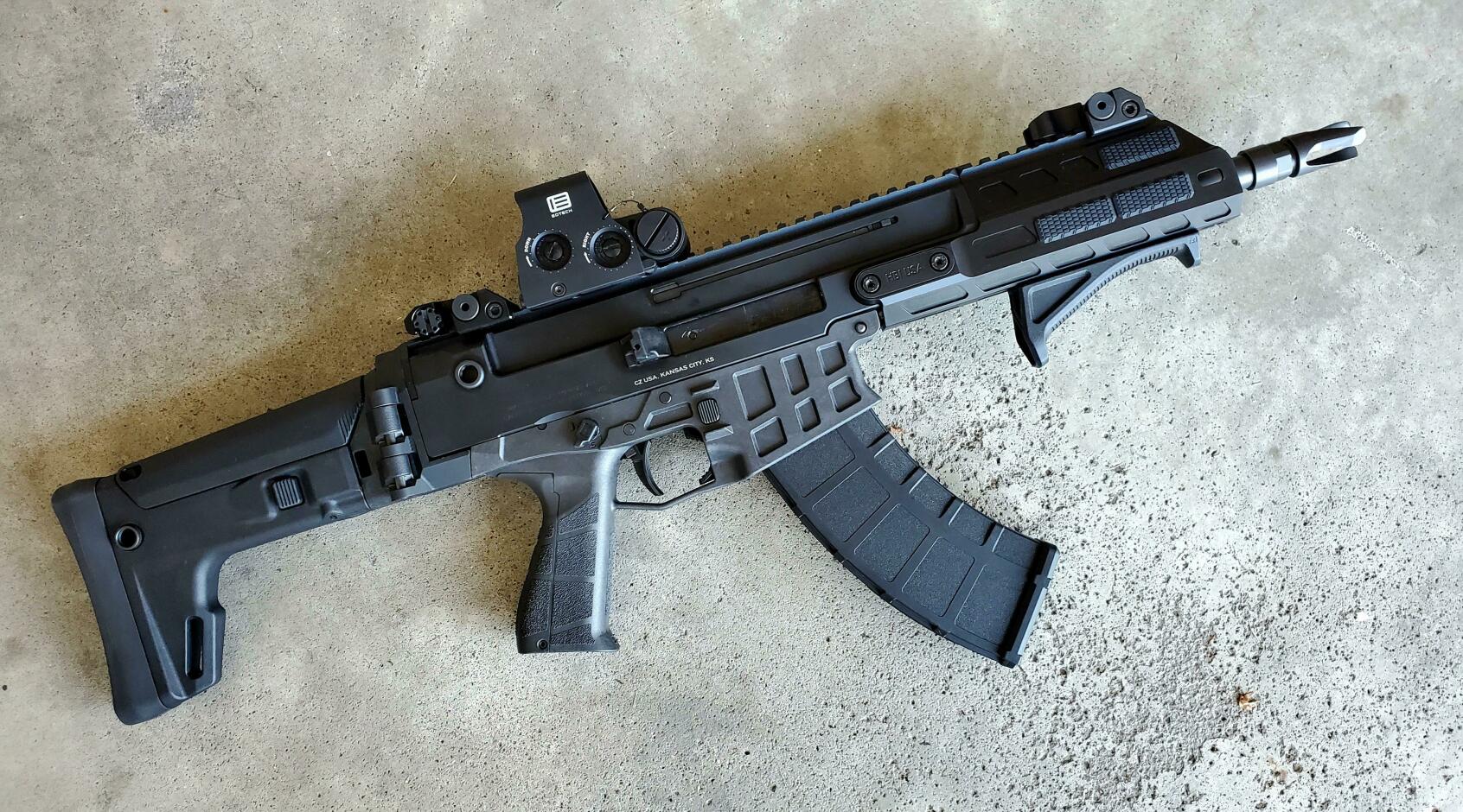 Українські бійці отримали на озброєння чеські гвинтівки CZ BREN 2 ...