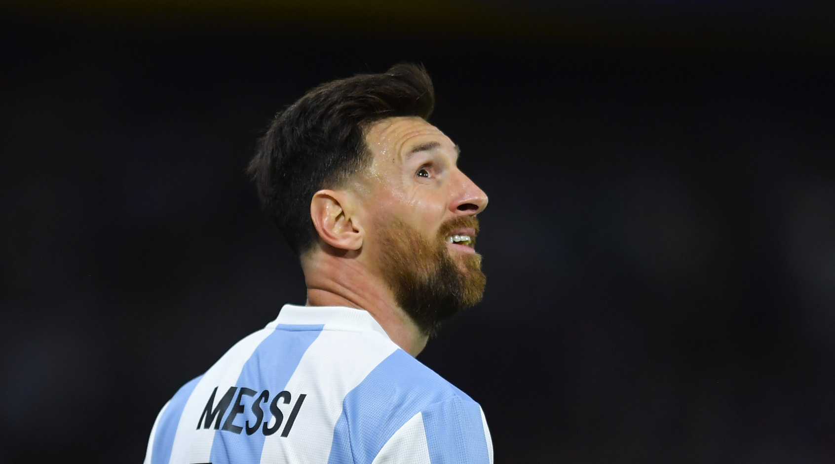 Messi Exprime Sa Joie Après La Victoire De L'Argentine 4-1 Sur Le ...