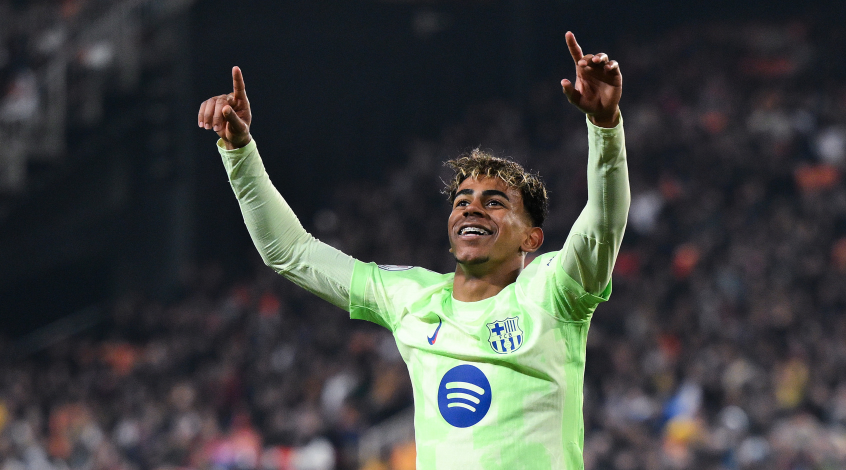 Ламин Ямал - самый молодой автор гол+пас в Лиге чемпионов